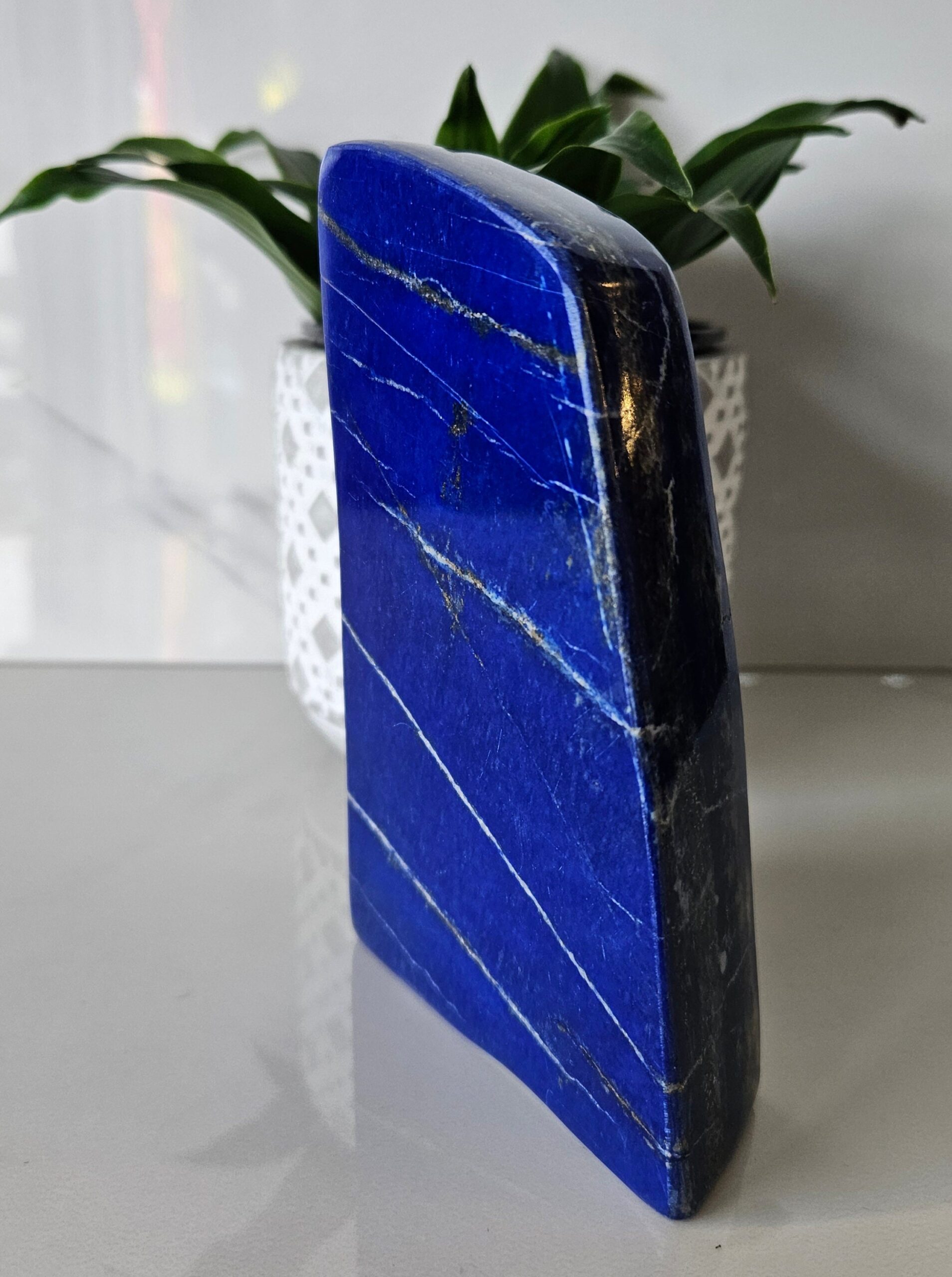 Tumbled Stone Lapis Lazuli, Worry Stone, polished slab, lapis lazuli ...