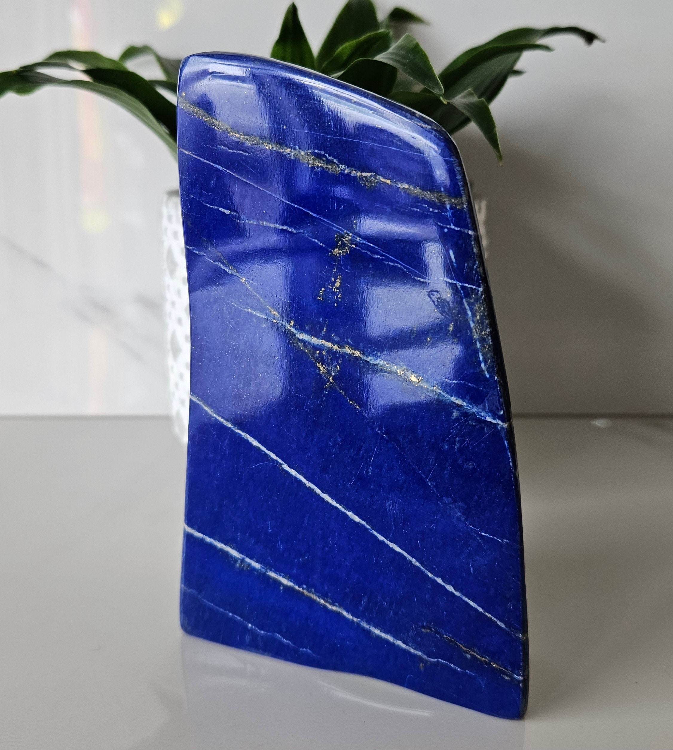 Tumbled Stone Lapis Lazuli, Worry Stone, polished slab, lapis lazuli ...